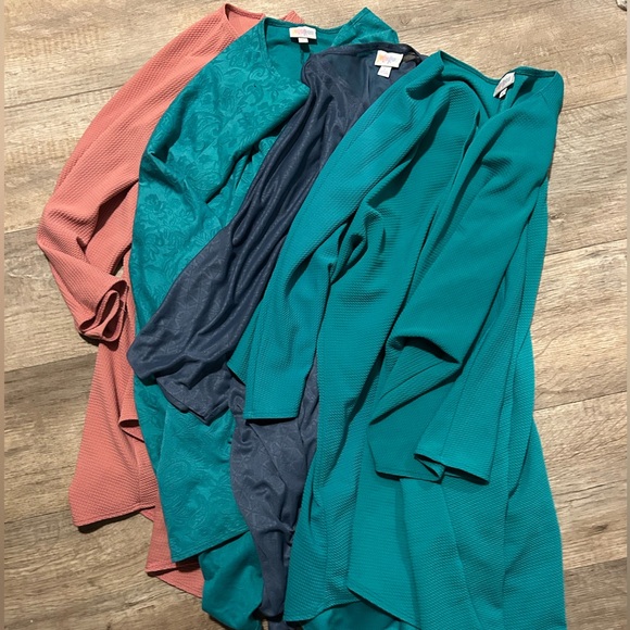 LuLaRoe | Sweaters | Bundle Of Womens Size Large Lularoe Cardigans ...